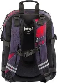 BAAGL Školní batoh Core Láva / 25 l / vhodná od 3. třídy