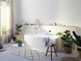 Hansgrohe WallStoris, sklenice, bílá matná, HAN-27921700