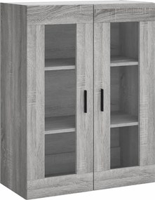 vidaXL Skříň highboard 69,5 x 34 x 180 cm kompozitní dřevo [3198295] Barva: bílá s vysokým leskem