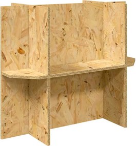 Terárium Hnědá 60 x 30 x 80 cm OSB 3397895