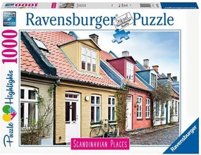 Puzzle ravensburger 167418 skandinávie aarhus, denmark 1000 dílků