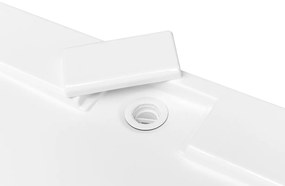 BESCO Obdélníková sprchová vanička AXIM Barva - Bílá, Rozměr A - 120 cm, Rozměr B - 80 cm - VANKAXIM1280BB