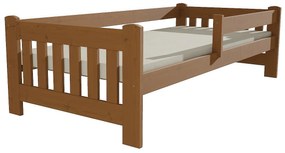 Dětská postel masiv 022 borovice masiv 80 x 200 cm dub