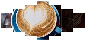 Obraz - Latte Art (210x100 cm)