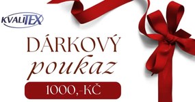 Dárkový poukaz v hodnotě 1.000,- Kč
