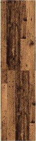Šatní skříň old wood 80 x 50 x 200 cm kompozitní dřevo 3307754