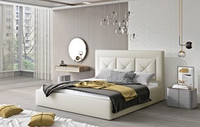 Eltap Čalouněná postel Cloe Materiál a barva potahu: Soft 33 - béžová, Rozměry (cm): 180x200