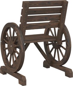 Zahradní křesla 4 ks masivní jedlové dřevo 3207128