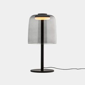 Skleněná stolní lampička Levels Table Barva: Kouřově šedá, Průměr: 220 mm