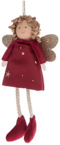 Textilní vánoční ozdoba 16 cm Angel – Dakls