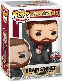Funko pop icons: bram stoker w/book