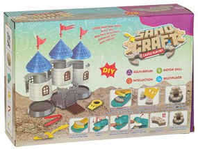 Creative Corner Dětská kreativní sada na písek 750g hrad