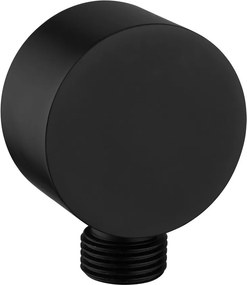 Aqualine vývod sprchy 50 mm černá mat SC371B