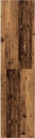 Šatní skříň old wood 30 x 50 x 200 cm kompozitní dřevo 3307709