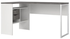 FALCO Psací stůl Felix 118 bílá/beton