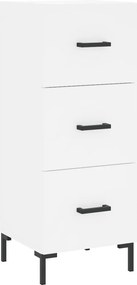 Skříň highboard bílá 34,5 x 34 x 180 cm kompozitní dřevo 3198849