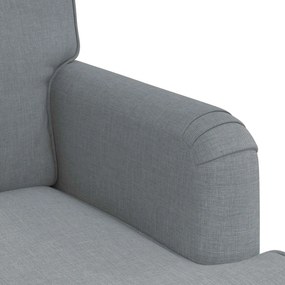 Set pohovek 2 ks Světle šedá textil 3407516