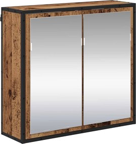 Sada koupelnového nábytku 3 ks Staré dřevo 80 x 33 x 60 cm 3402420