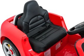 Elektrické autíčko Porsche 911 Carrera červené