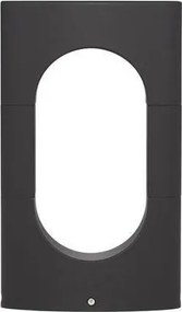 NV 9002840 Venkovní sloupkové svítidlo PORTAL černý hliník a akryl LED 13.5W 3000K 220-240V 296st. IP54 - NOVA LUCE