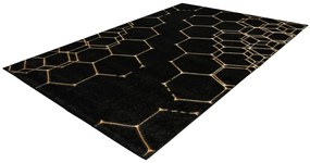 Lalee Kusový koberec Marmaris 405 Black Rozměr koberce: 200 x 290 cm