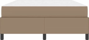 Rám postele Cappuccino 160 x 200 cm textil 3399013
