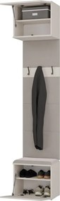 Předsíňová stěna Haga 100 cm kašmír