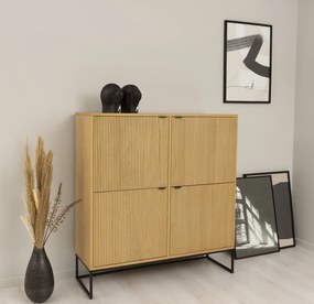 TENZO Dřevěný kabinet BALI světlý 9001554955