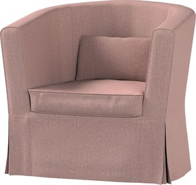 Potah na křeslo IKEA Ektorp Tullsta barva růžová látka pletený vzor