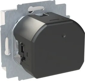 ABB Levit zásuvka bílá/bílá s USB nabíjením 5569H-A32357 03 s clonkami 2CHH693257A4003