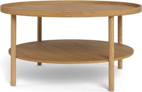 ACTONA Kulatý konferenční stolek BANBURY hnědý Ø80x42 cm
