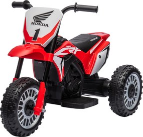HOMCOM Elektrická Motorka pro Děti s Klaksonem a Startovací Hudbou pro Děti ve Věku 1,5-3 Let