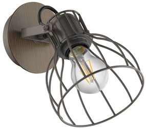 EGLO Nástěnné jednobodové světlo v moderním stylu SAMBATELLO, stříbrná 98134