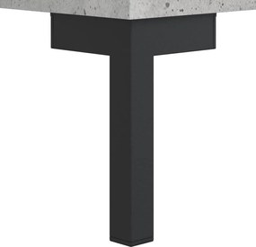 vidaXL Skříň highboard 69,5 x 34 x 180 cm kompozitní dřevo [3198725] Barva: Betonová šedá