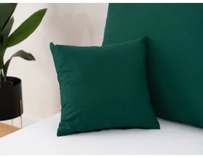 MKLuzkoviny.cz Povlak na polštářek 40 × 40 cm – Jasmine tmavě zelená
