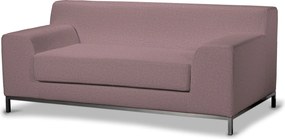 Potah na pohovku IKEA Kramfors 2-místná barva růžová látka pletený vzor