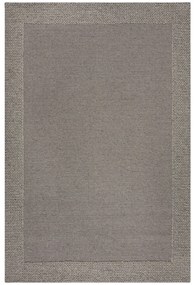 Flair Rugs koberce Kusový koberec Rue Plait Grey - 160x230 cm