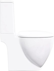 Keramické WC kulaté spodní odpad bílé 3059888