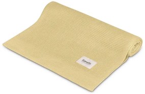 Lionelo - Bambusová deka BAMBOO BLANKET 75x100 cm Yellow Lemon