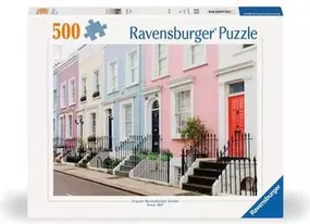Ravensburger Barevné městské domy v Londýně / 500 dílků / od 12 let