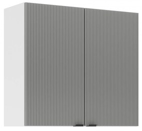 Kuchyňská skříňka horní 80 cm - LAM G80 2D H72 - Dvířka NELA