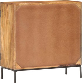 Příborník 75 x 30 x 75 cm masivní mangovníkové dřevo 286558