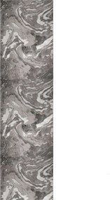 Behúň Eris Marbled Silver, 80x300, šedá, chodba / predsieň, Flair Rugs