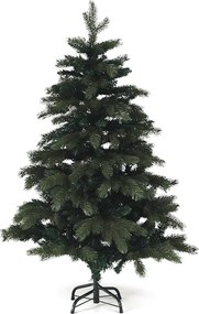 3D vánoční stromek, zelená, 120 cm, CHRISTMAS TYP 9