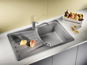 Blanco Daras, stojánková dřezová baterie, černá, BLA-526152