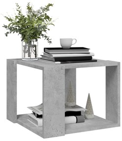 Konferenční stolek betonově šedý 40x40x30 cm kompozitní dřevo - Default Title