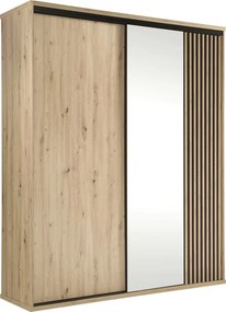 CALI | šatní skříň C-14 s policemi a šatní tyčí | 179 cm | artisan