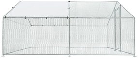 Juskys Venkovní klec pro slepice - 3x4x2m