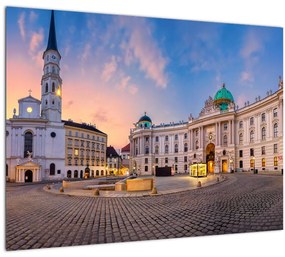 Skleněný obraz - Rakousko, Vídeň (70x50 cm)