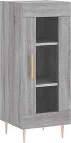 Skříň highboard šedá sonoma 34,5 x 34 x 180 cm kompozitní dřevo 3199423